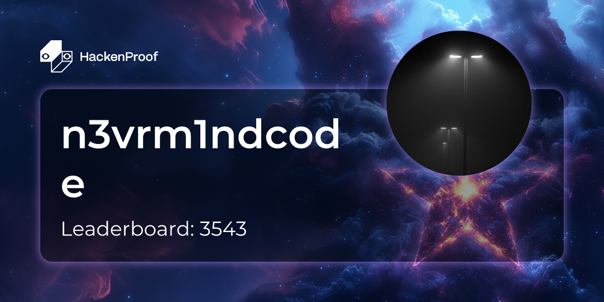 n3vrm1ndcode | HackenProof